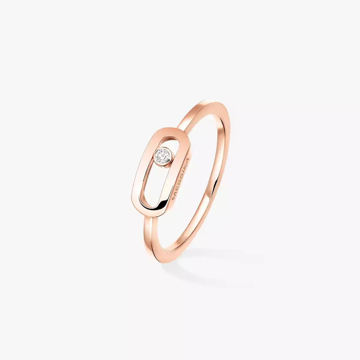 MOVE UNO Pink Gold Diamond Ring - Gofas Jewelry | Shop