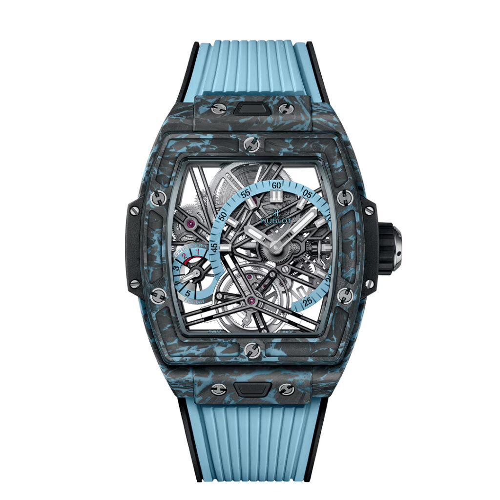 Hublot Spirit of Big Bang Tourbillon Carbon Sky Blue 645.QL.5117.RX ...